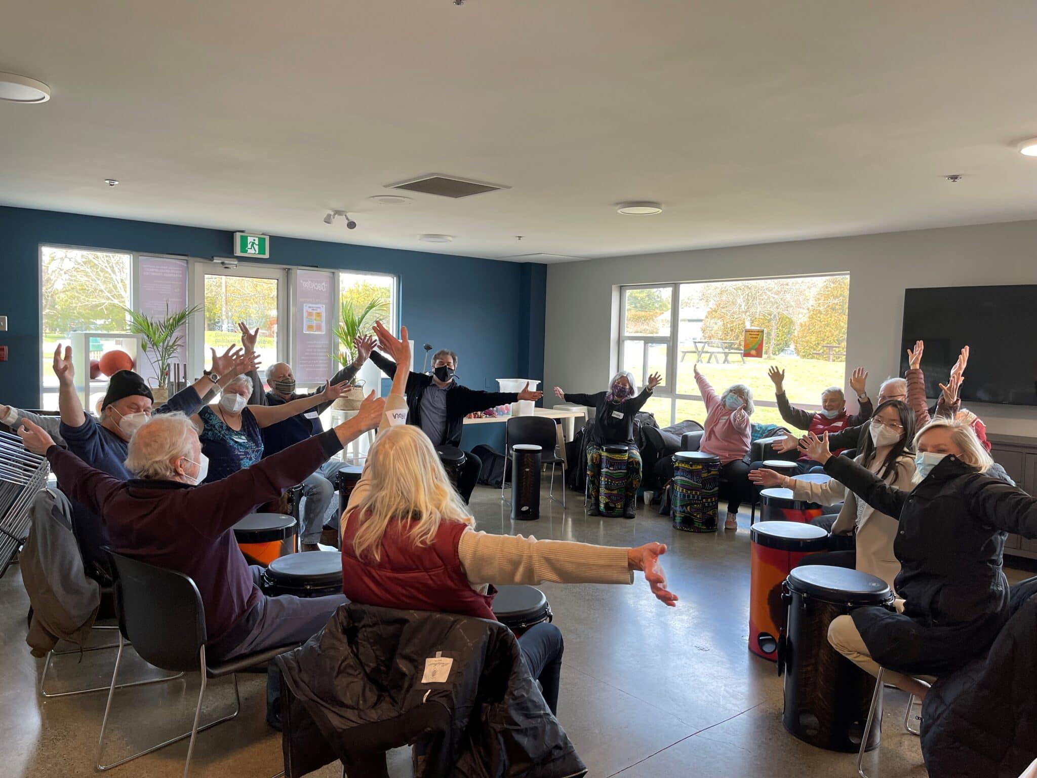 Find art, laughter, and connection at a memory café - Behaviours in ...